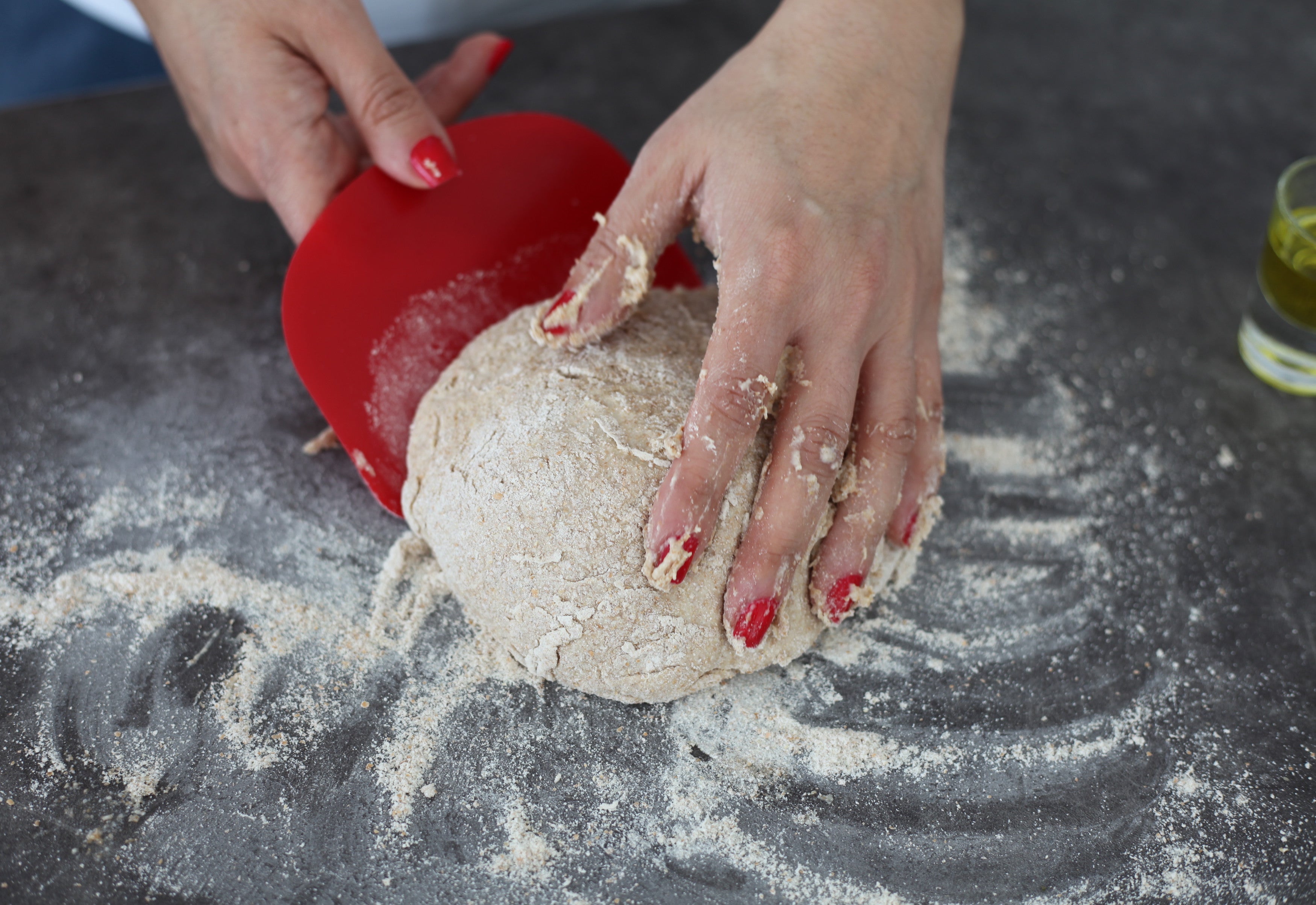 Practising Mindfulness While Baking Flatbread - Bake2Explore