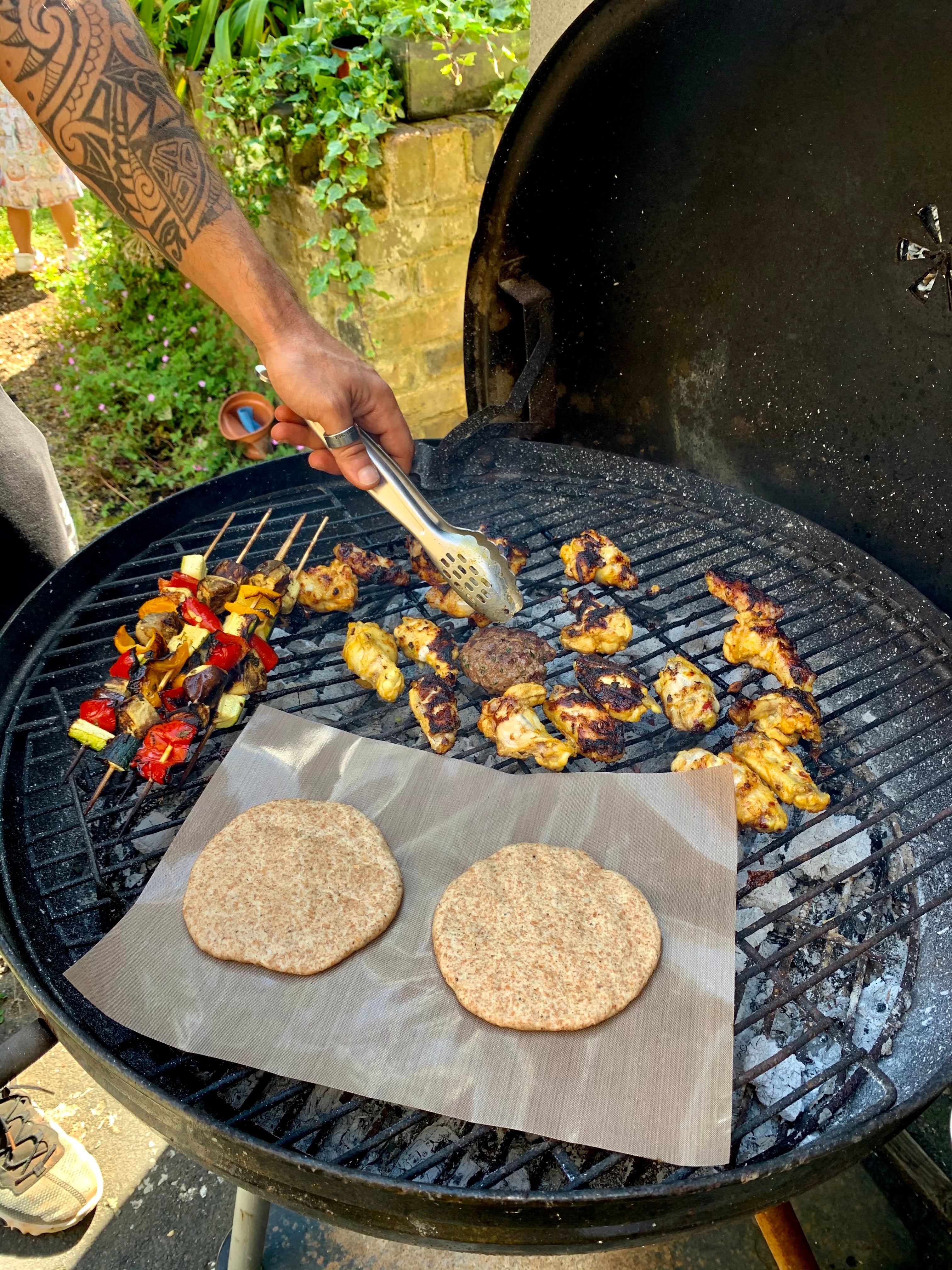 How to Make and Bake Flatbread on the BBQ - Bake2Explore